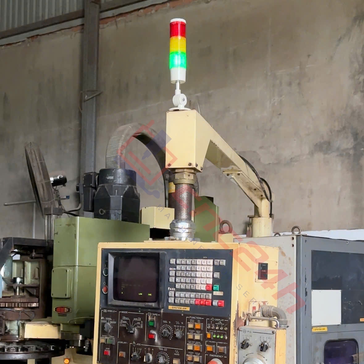 Đèn Báo CNC Hãng YHKJ, 2-3 Tầng, Có Còi, Đế Xoay - CNC24H Shop